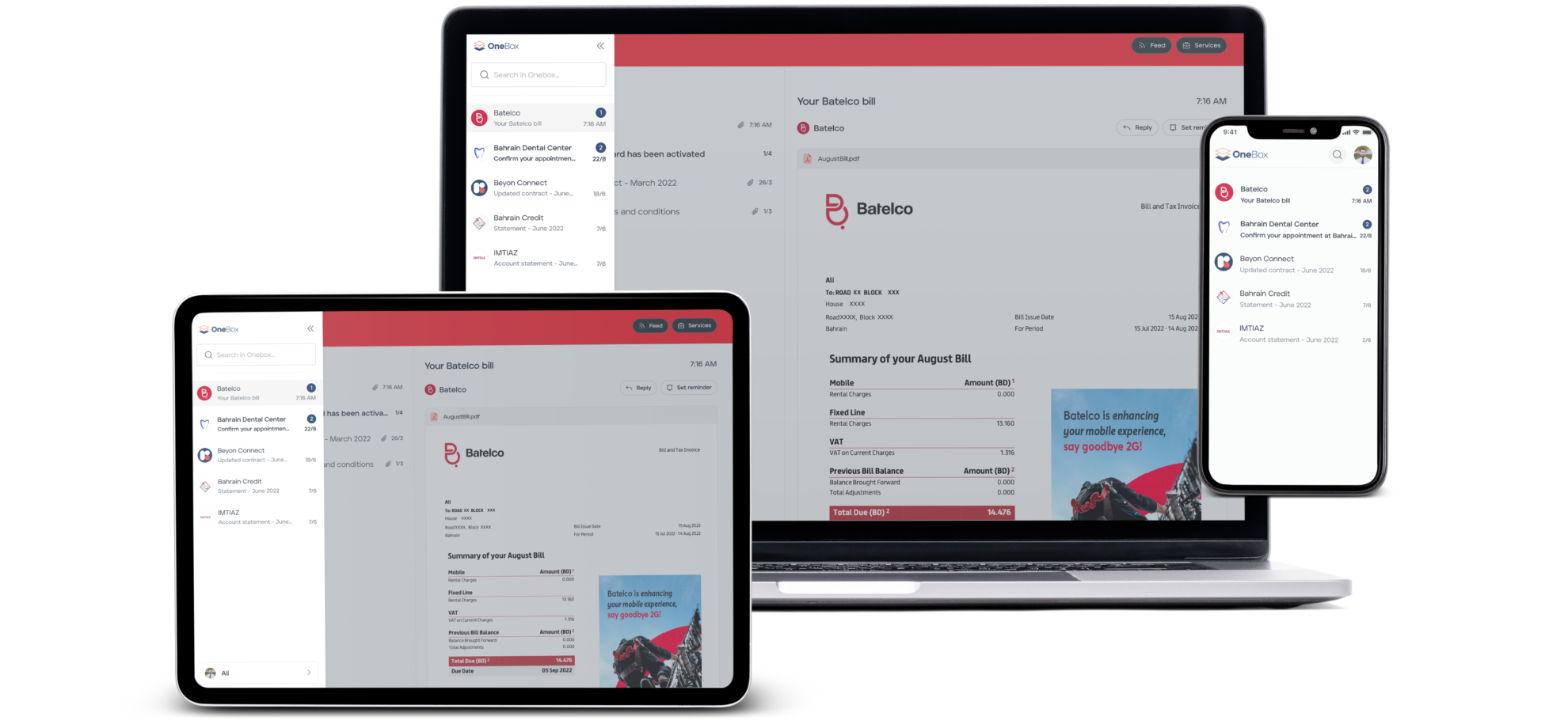 OneBox - Batelco (Bahrain Telecommunication Company)